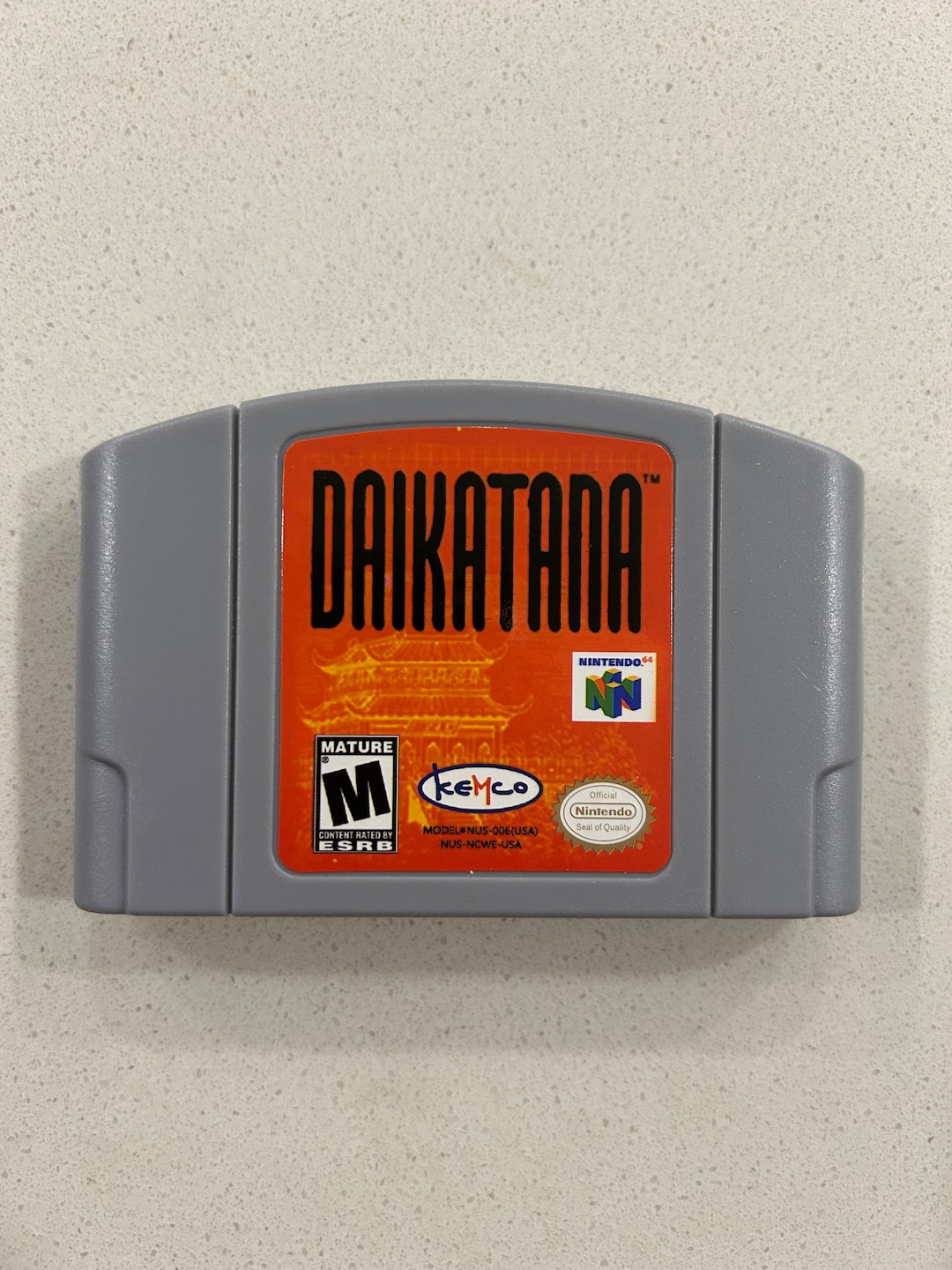 Daikatana (nintendo 64 N64) Game - Etsy