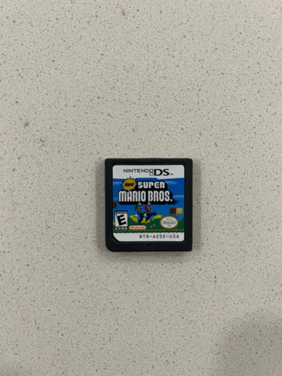 New Super Mario Bros nintendo DS Game Etsy Australia