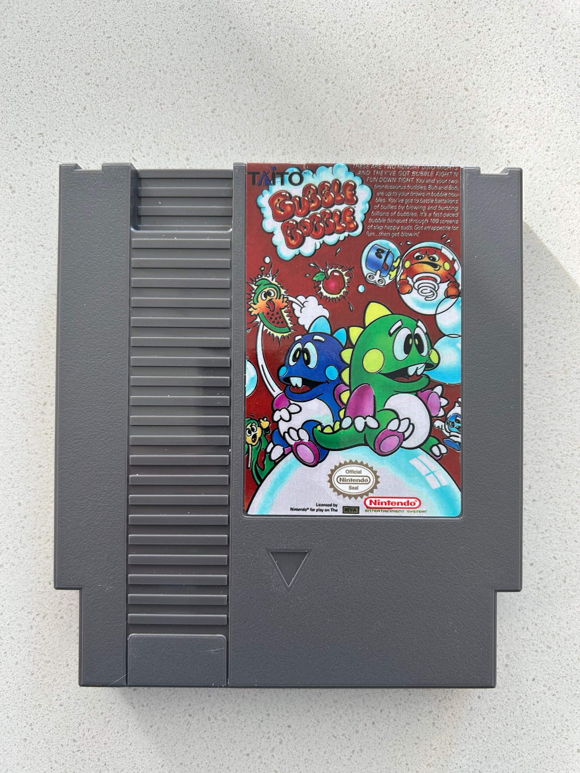 Bubble Bobble (NINTENDO NES) Game - Etsy
