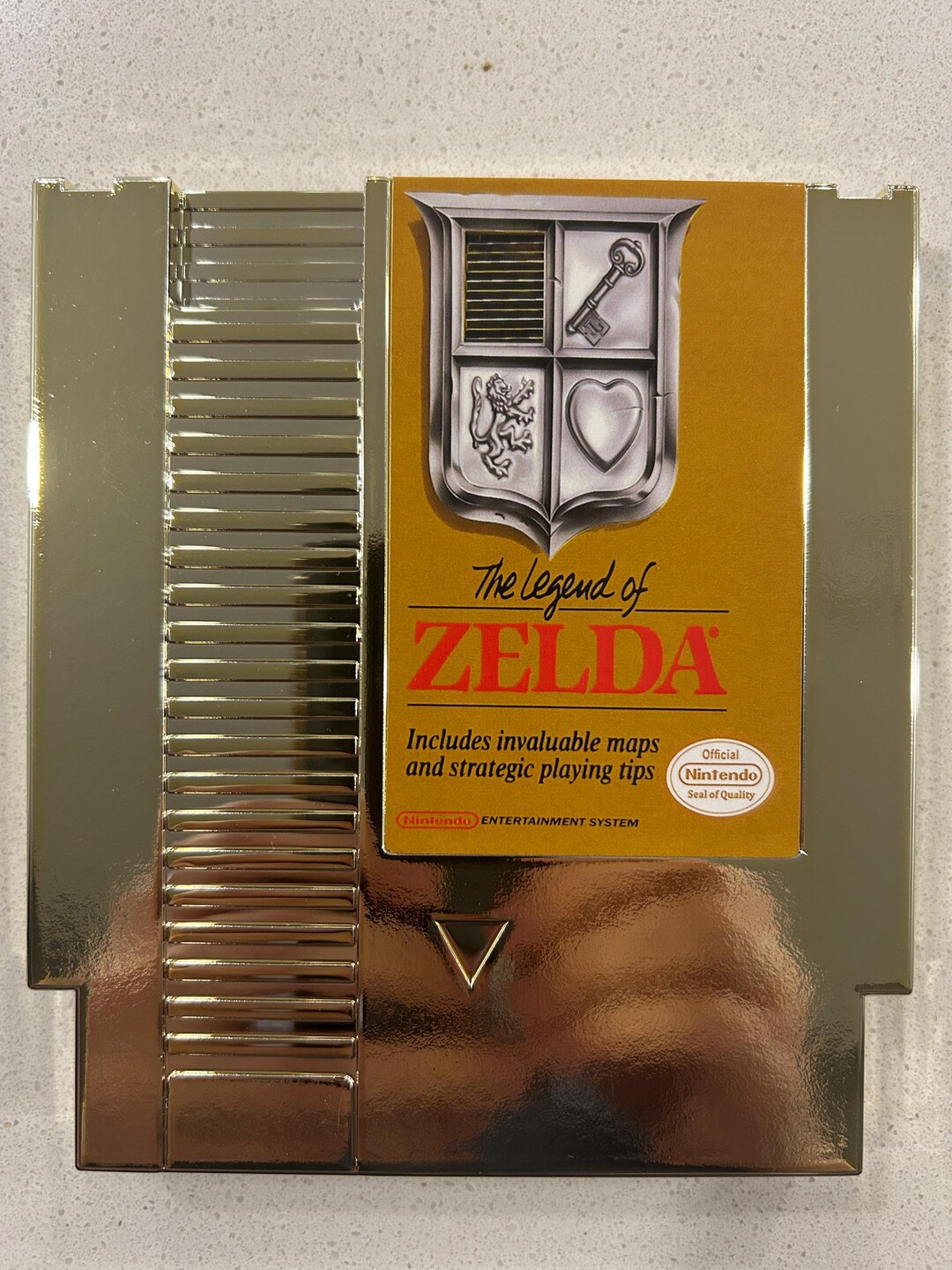 Legend of Zelda (gold Cart) (NINTENDO NES) Game - Etsy Canada