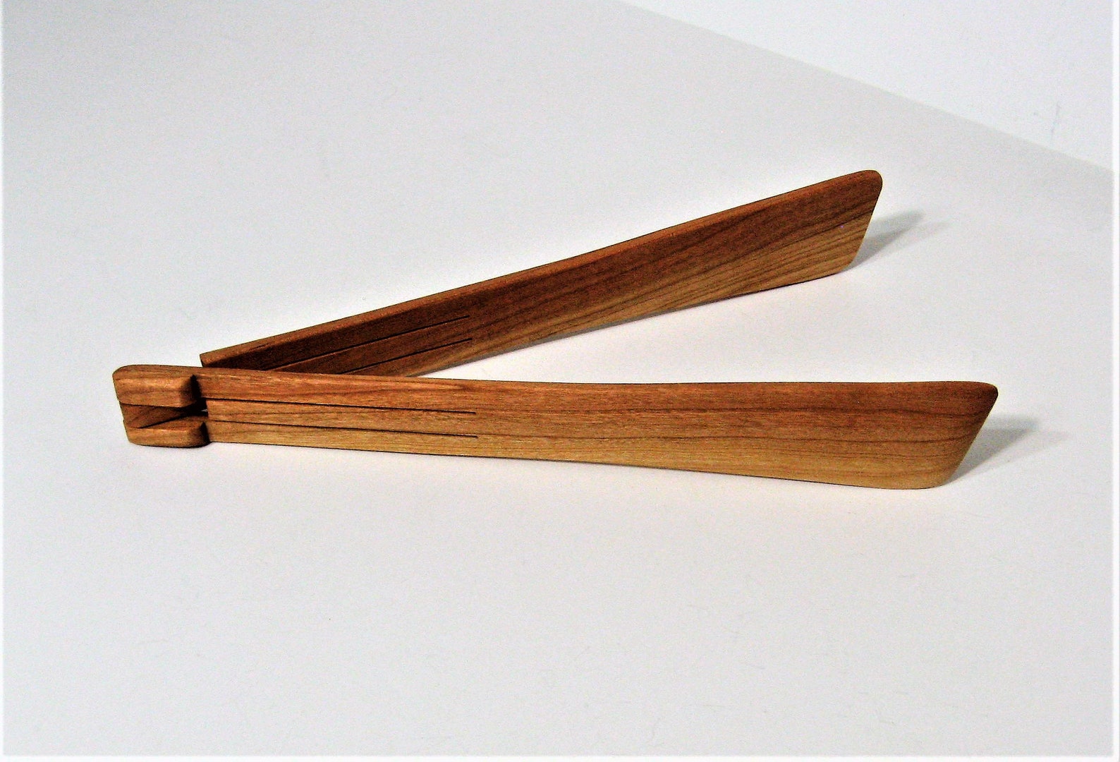 Two Tone Kitchen Tongs Made of Cherry Wood - Etsy