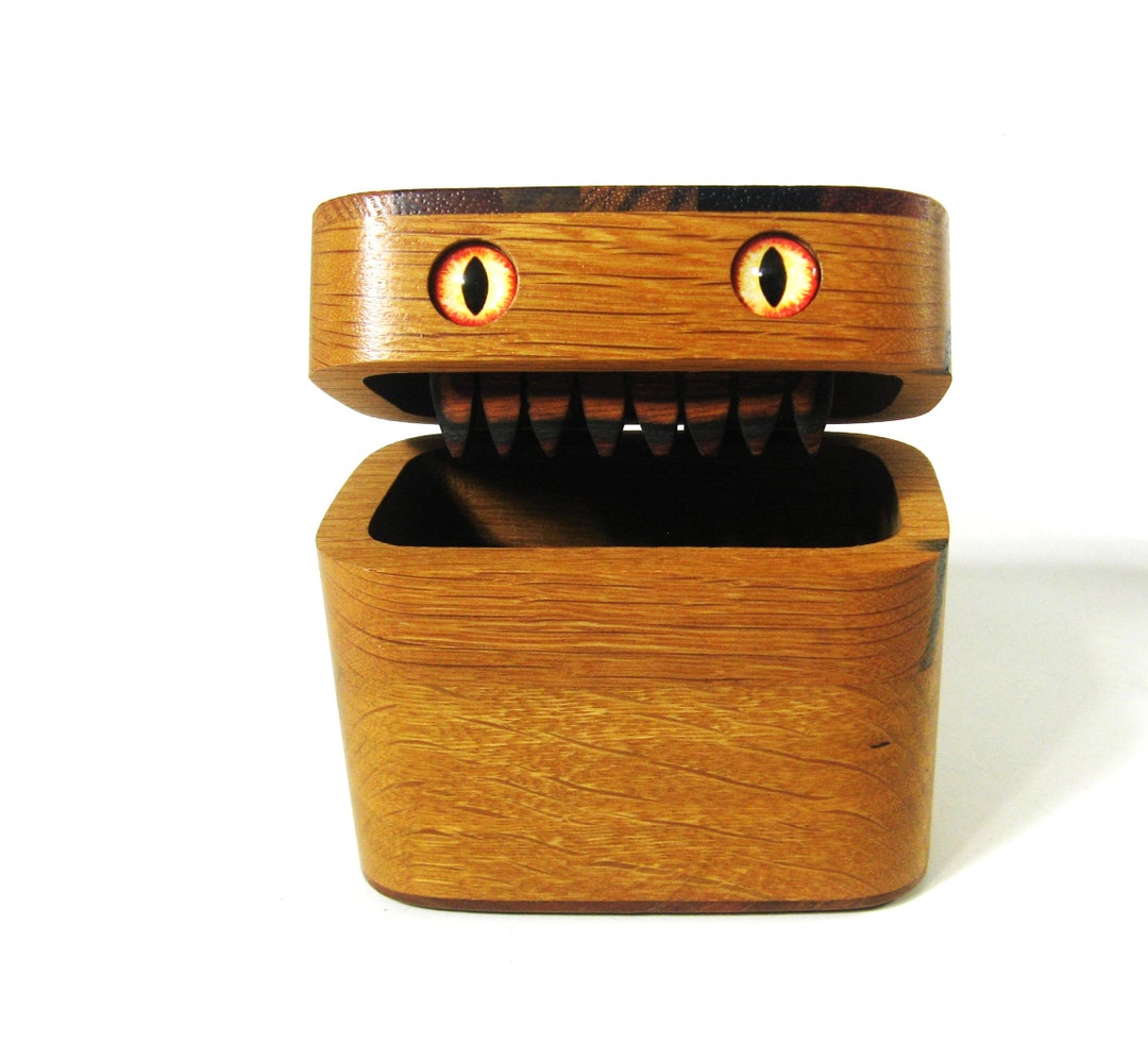 Creature Trinket Box Made of Seven Woods - Etsy