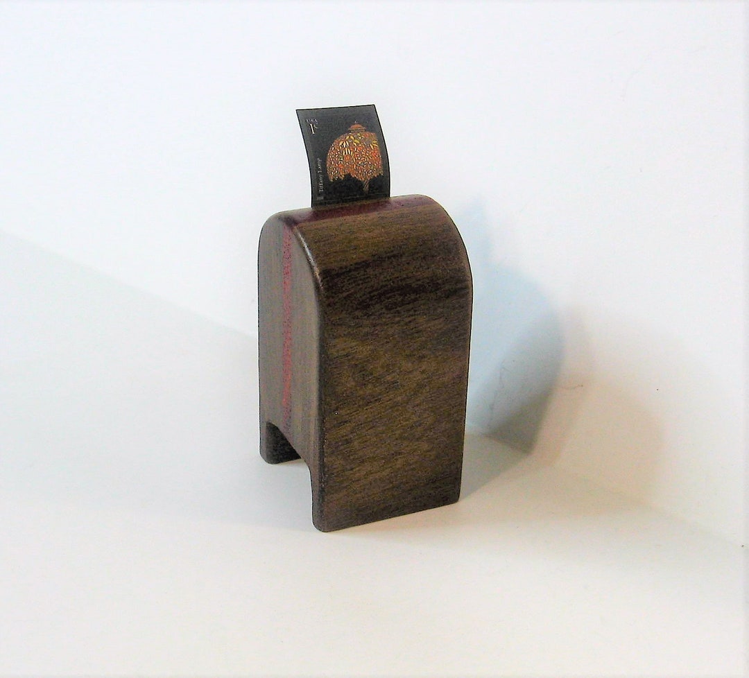 Stamp Dispenser Made of Walnut and Red Padauk Hardwood - Etsy