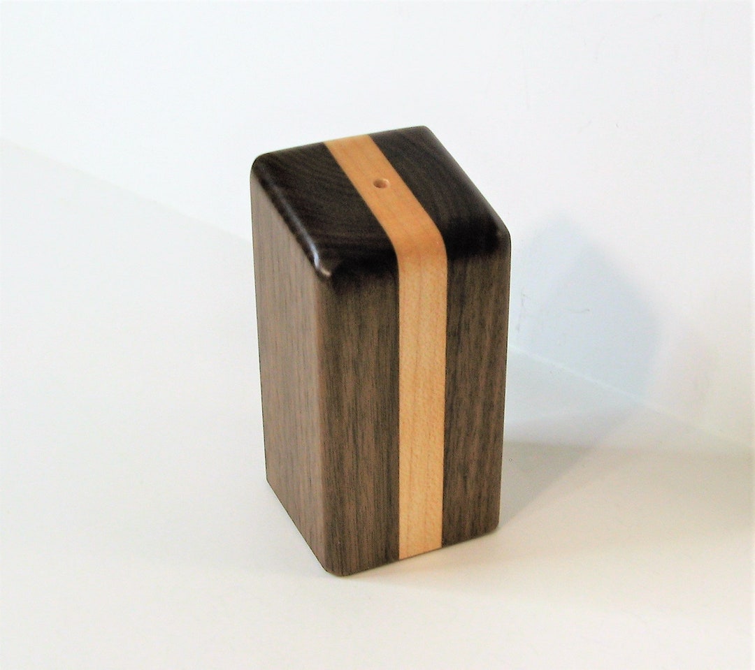 Large Toothpick Dispenser Made of Walnut and Maple Woods - Etsy
