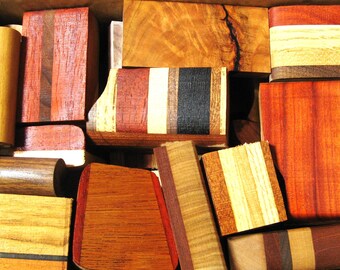 Laminated Multi-wood Blocks for Crafts - Etsy