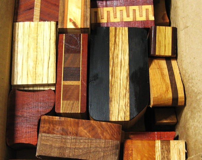 Laminated Multi-wood Blocks for Crafts - Etsy