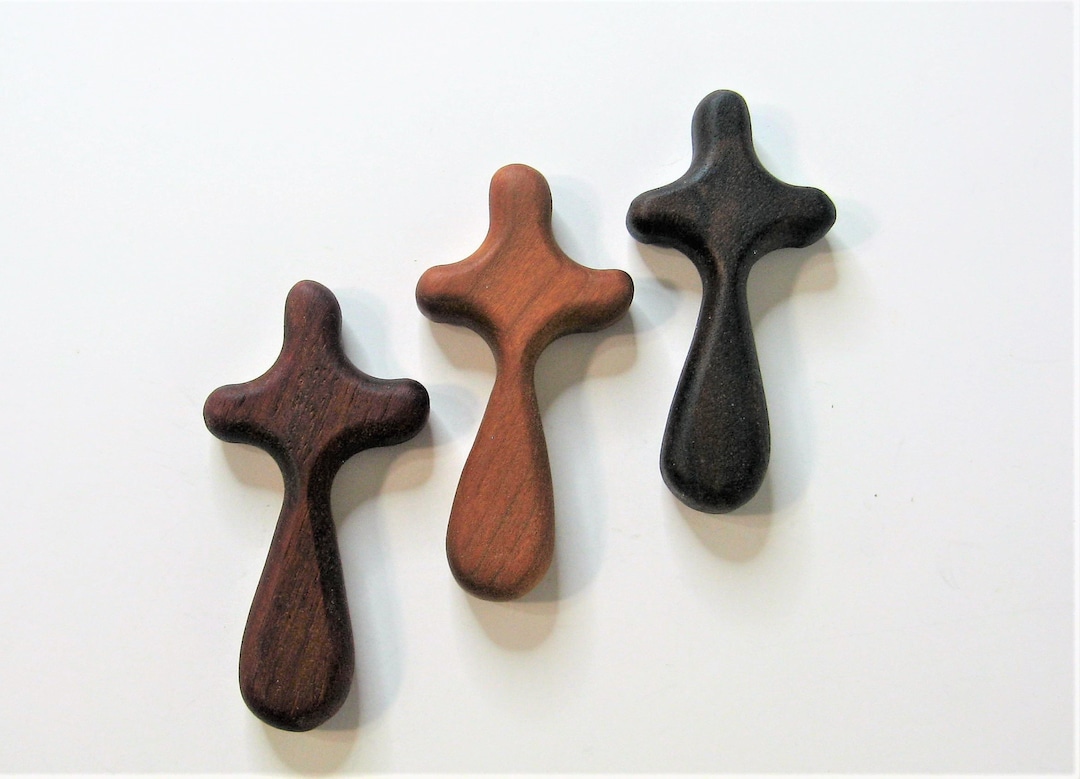 Set of Three Comfort Crosses Made From Domestic and Imported Woods - Etsy