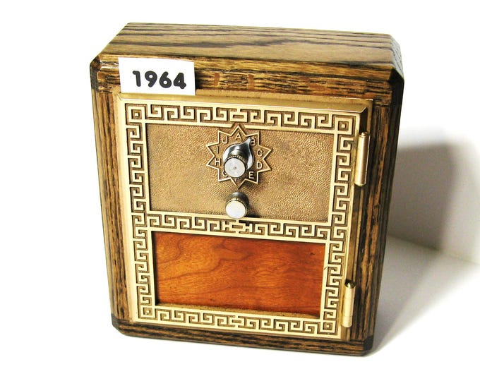Key Safe Made From A 1964 Post Office Box Door Combination Lock - Etsy