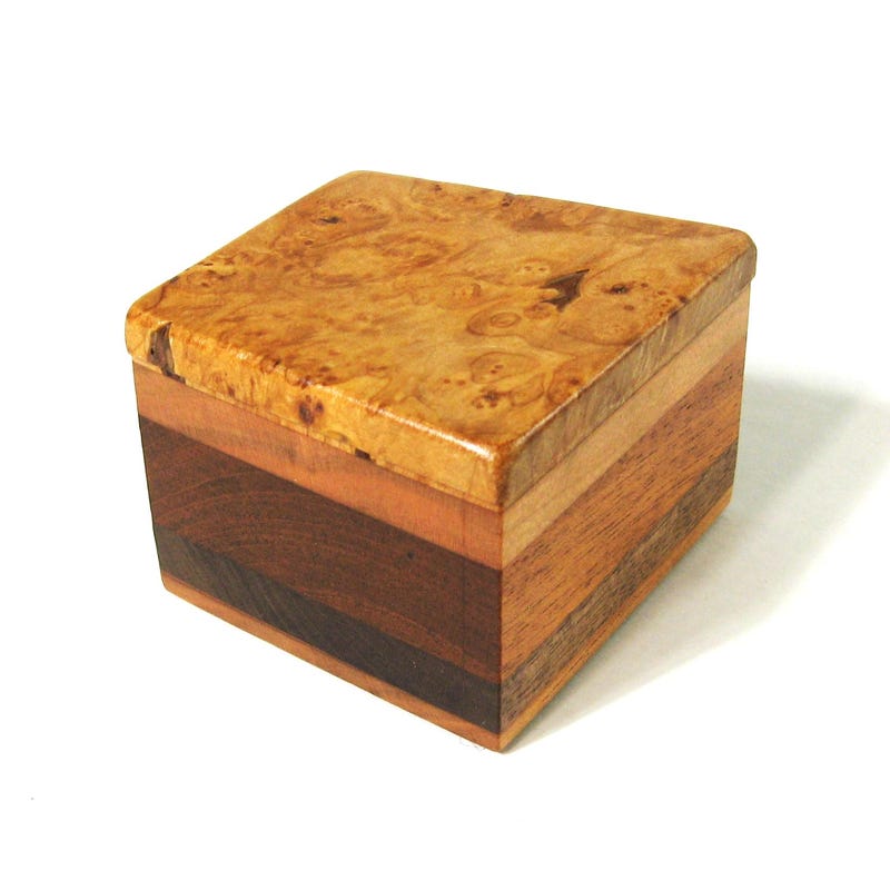 Burl Wood Box - Etsy