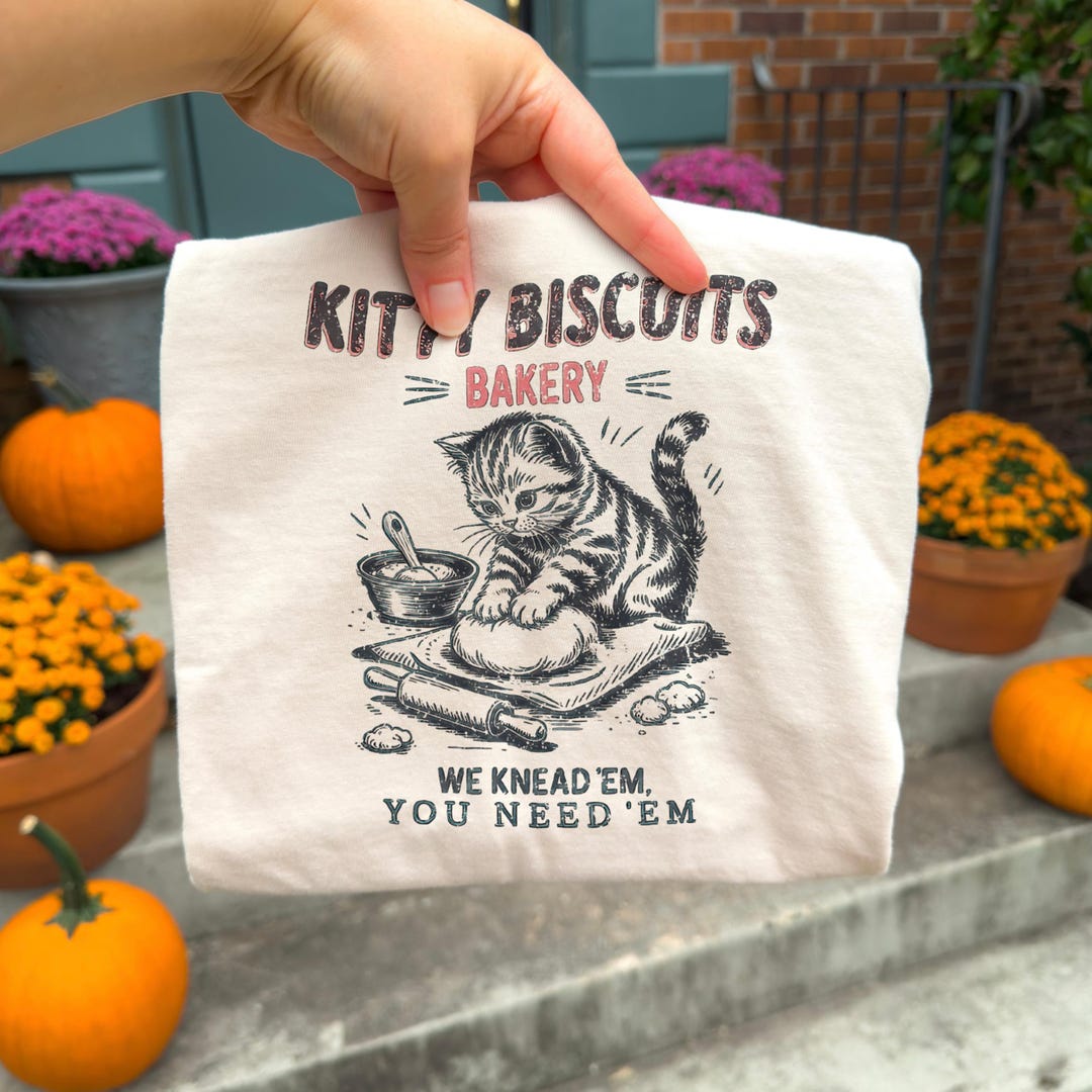 Kitty Biscuits Bakery - We Knead 'em, You Need 'em - Cute Kitten ...