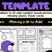 TEMPLATES - Addition to 10 With Number Bonds-pictures, Missing Whole ...