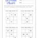 3x3 Magic Square - Addition Puzzle Worksheet - Etsy