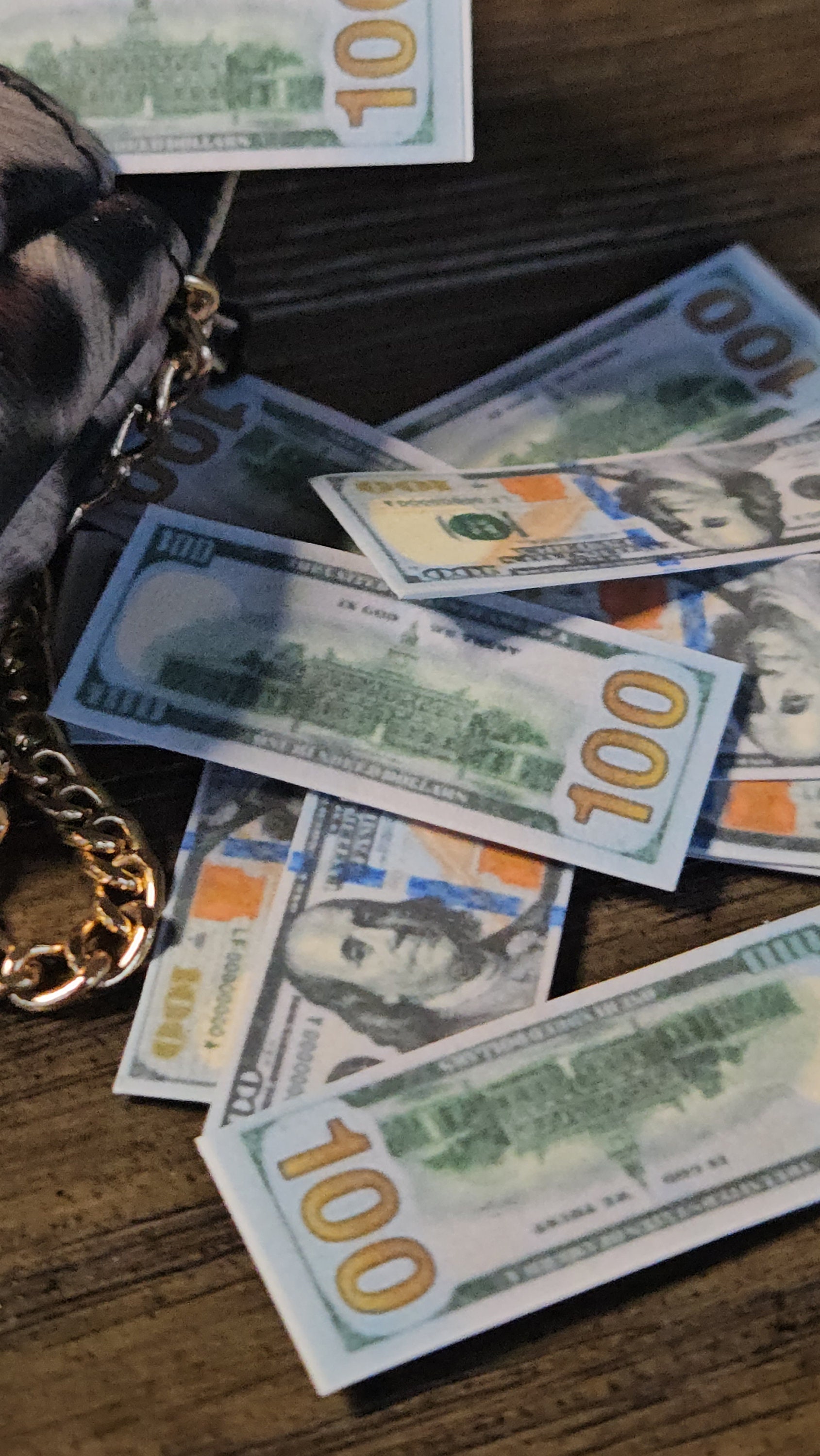 Faux One Hundred Dollar Bills. 10pc Realistic . Perfect Little Touch ...