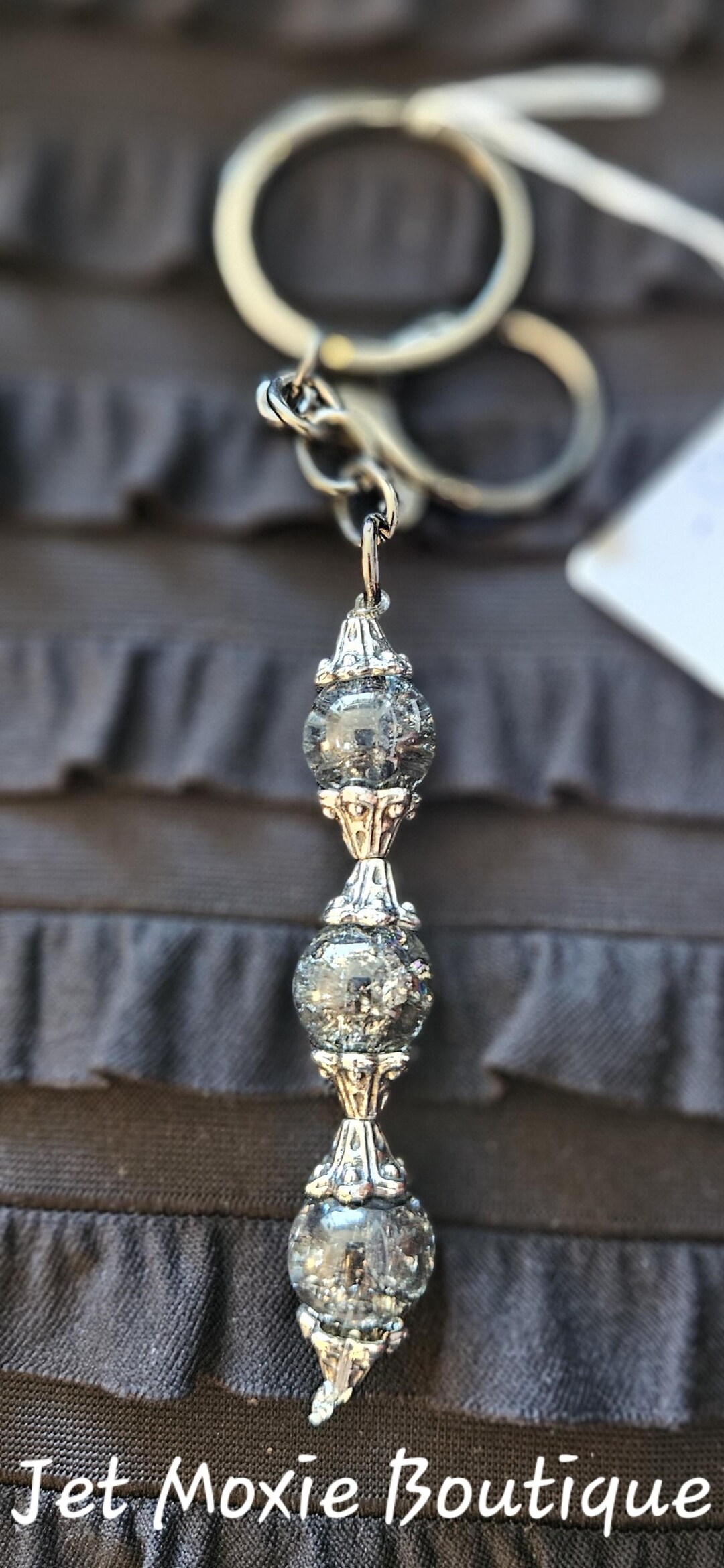 Black Glass Keychain. Many Unique Designs Ranging From Classy, Chic, to ...