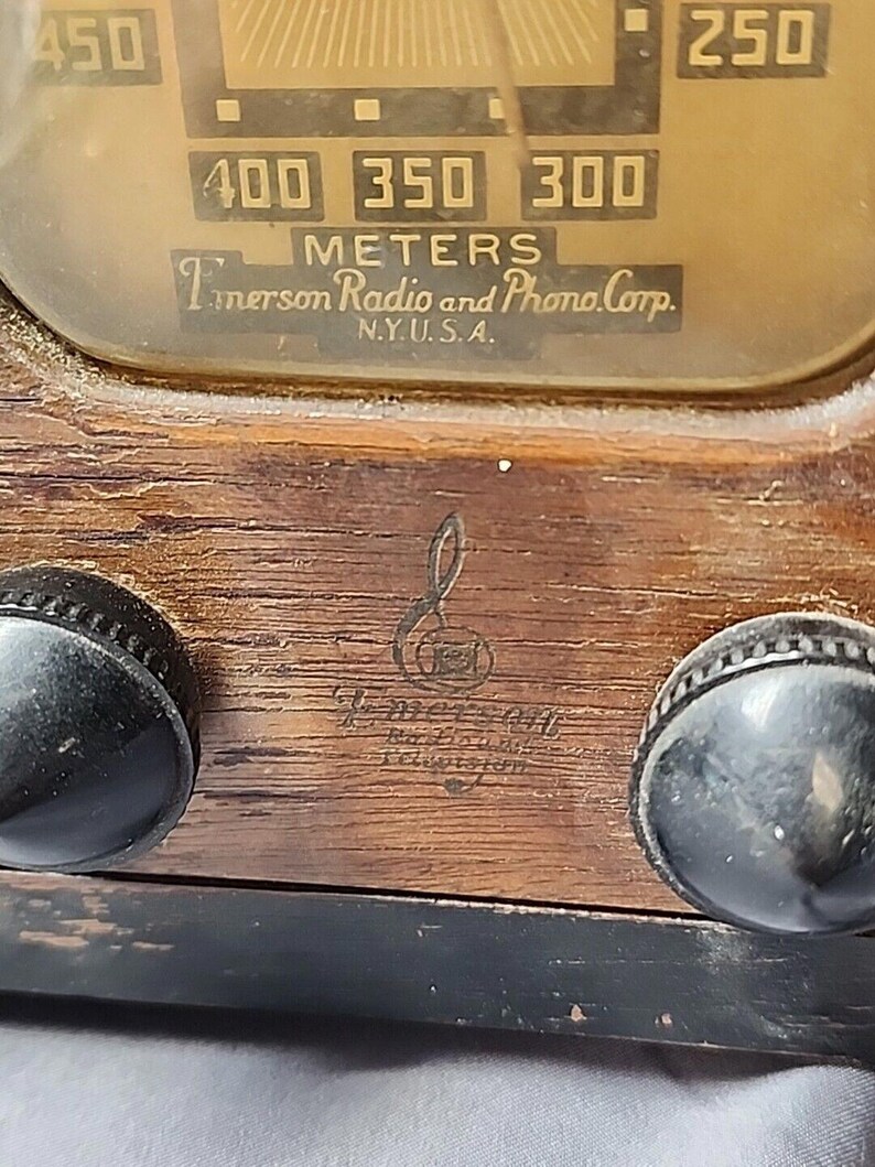 Emerson 179 (1940)(wood Tube Table Radio) - Etsy