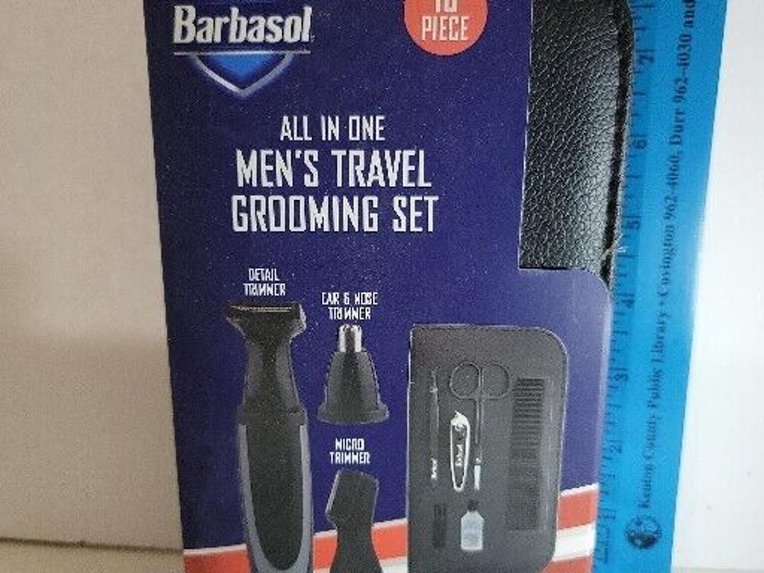 Barbasol "all in One" Men's Travel Grooming Set (CBG1-5000-KIT) - Etsy