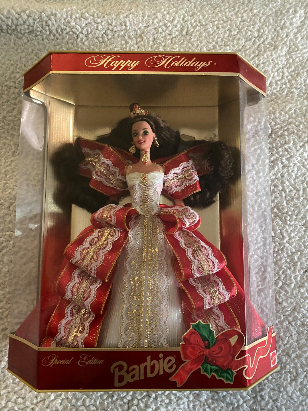 RARE MISPRINT Vintage 1997 Happy Holidays Barbie - Etsy