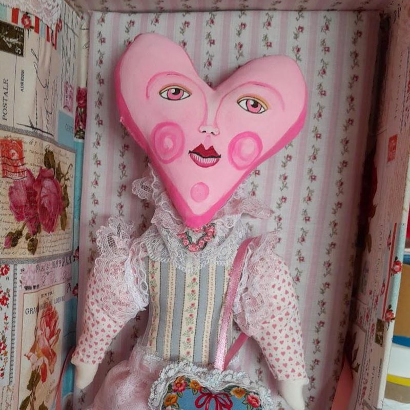 Doll Valentine - Etsy