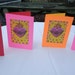 Valentine's Day Sacred Heart Art Cards Set of 4 Handmade - Etsy