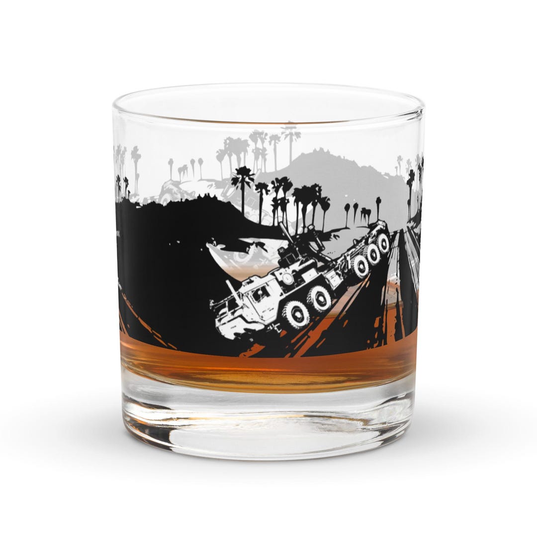 USMC MK48 LVS Whiskey Glass | Marine Corps 3531 Operator Gift Military ...