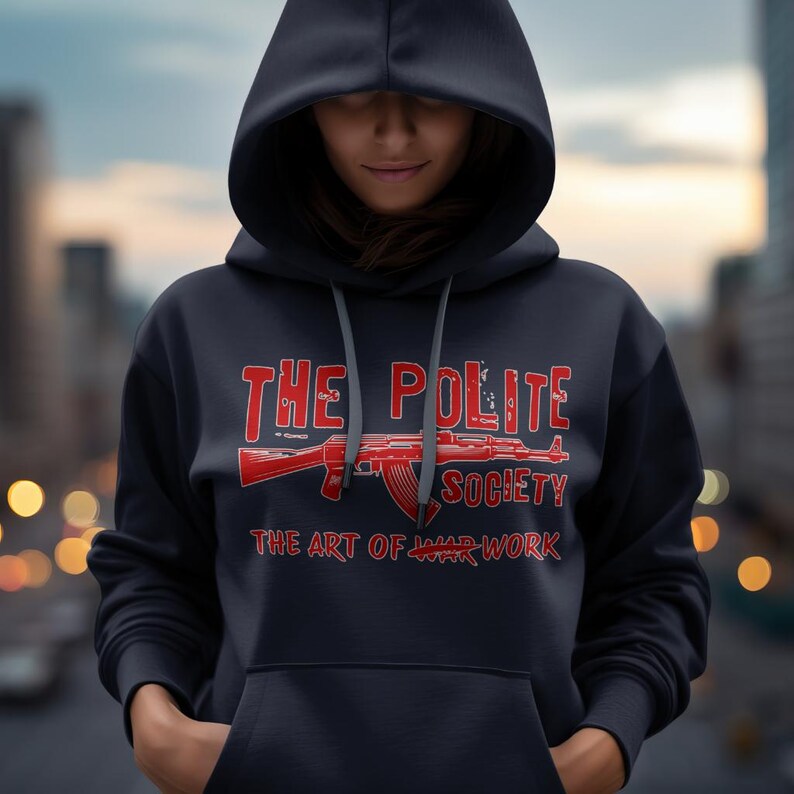 AK-47 Kalashnikov Rifle Hoodie for 2nd Amendment Enthusiasts, Unisex ...