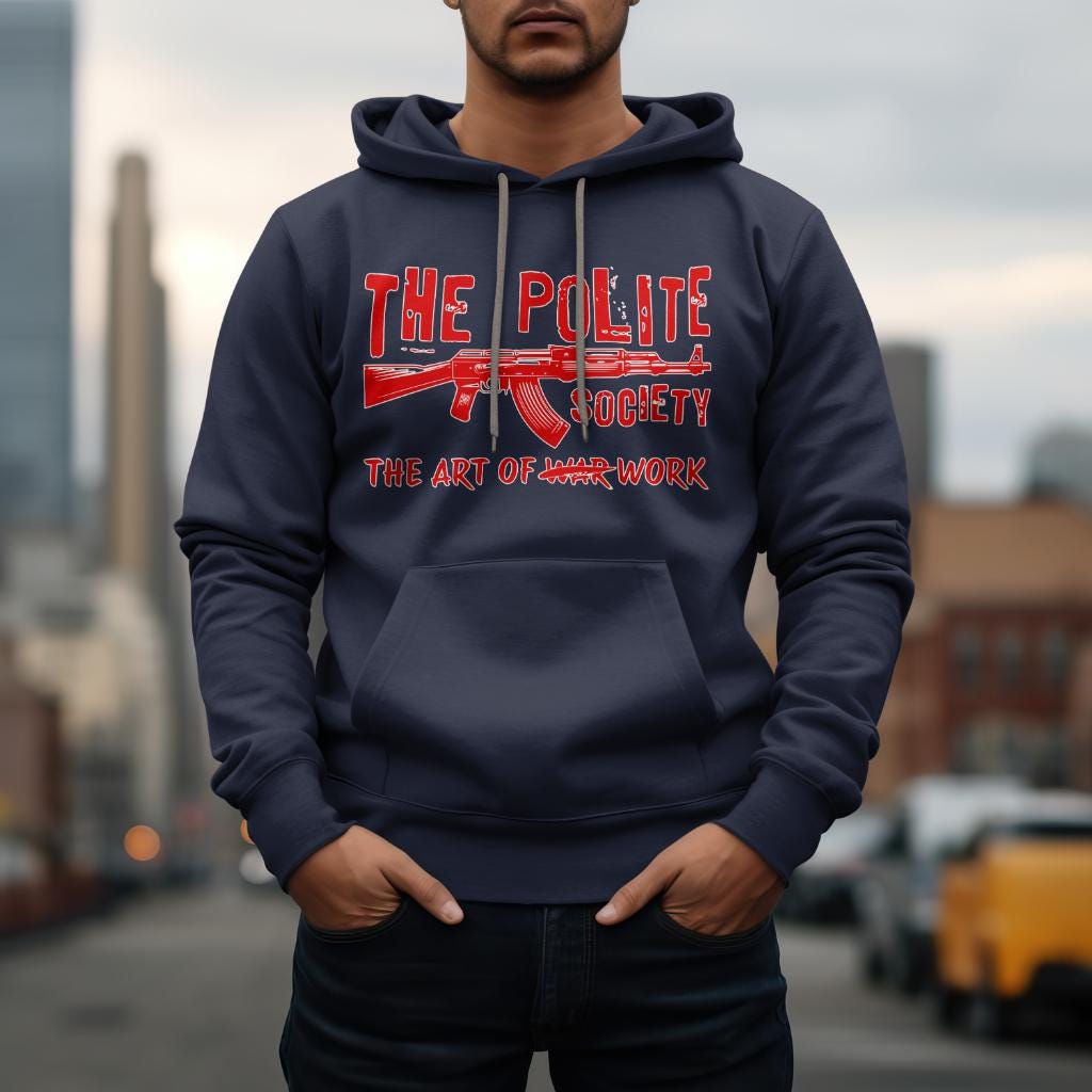 AK-47 Kalashnikov Rifle Hoodie for 2nd Amendment Enthusiasts, Unisex ...