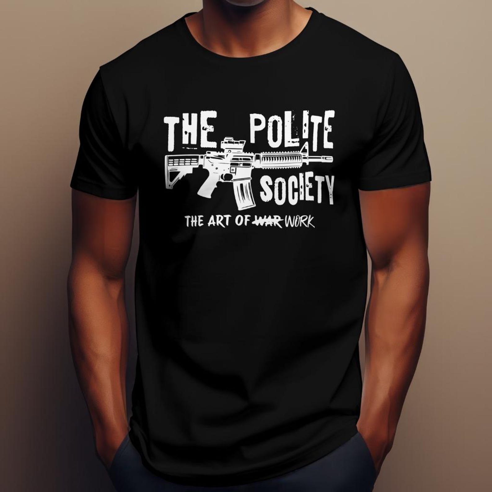 The Polite Society Military Styled T-shirt for Men & Women Patriots ...