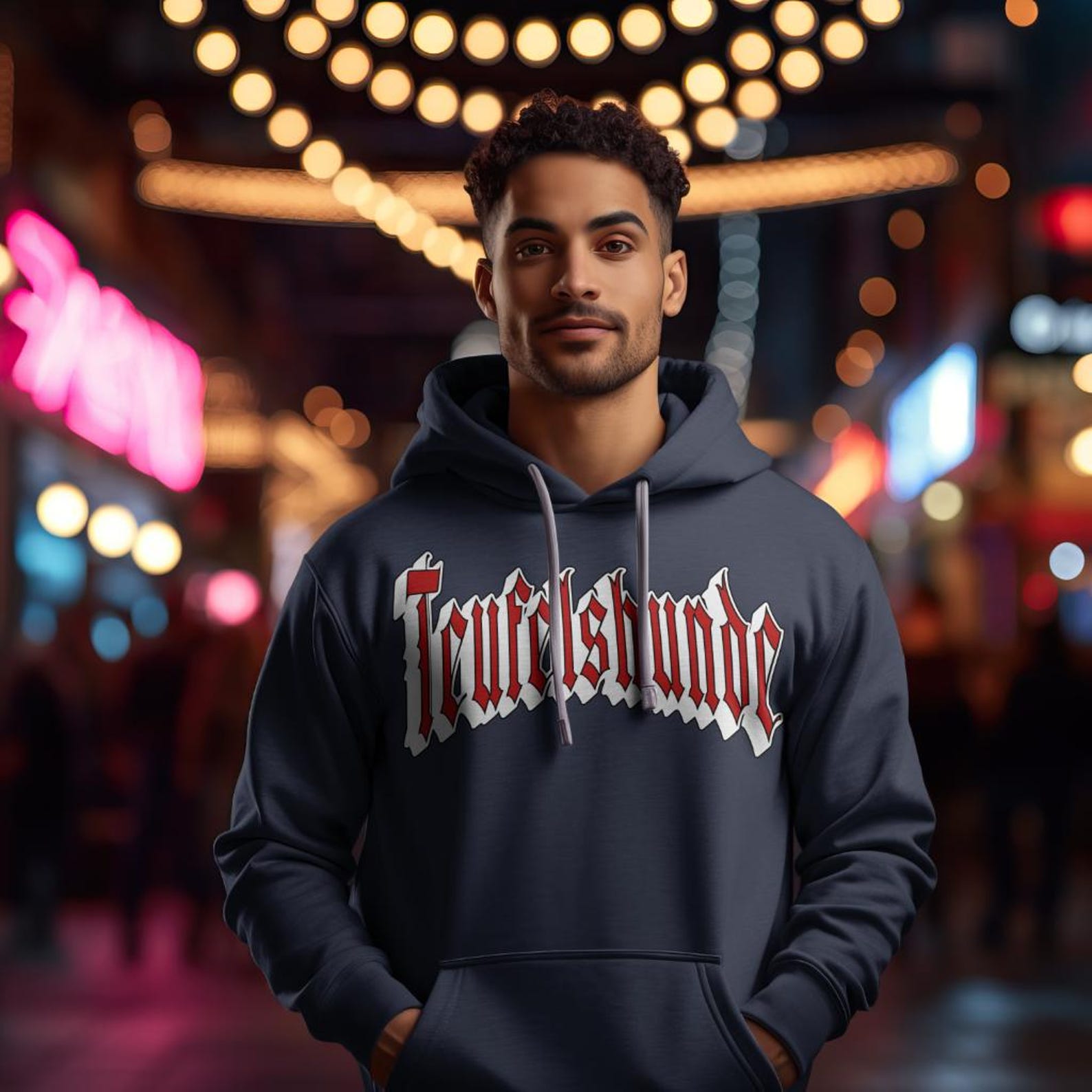 USMC Teufelshunde Tribute Hoodie, Devil Dogs Marines Rock Band Sweatshirt, Military Apparel Gift ...