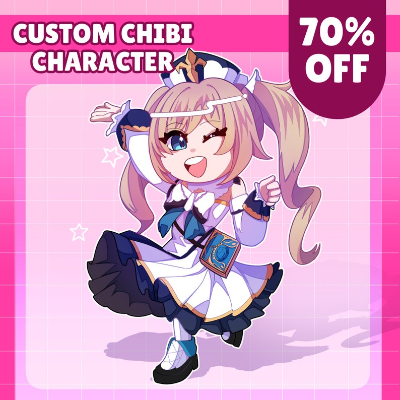 Custom Chibi Model Commission Custom Cute Chibi Model Chibi Design ...