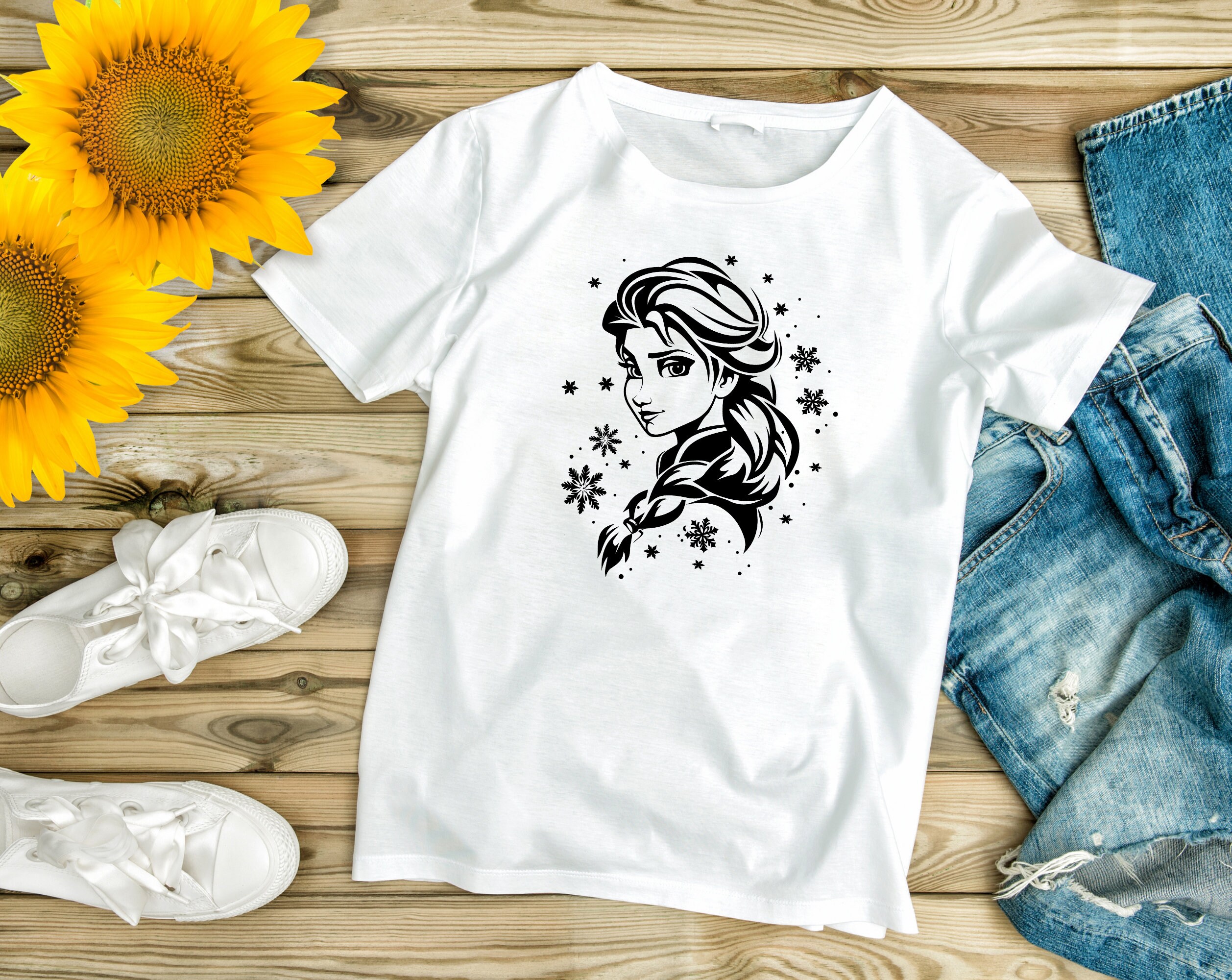 Elsa Frozen Svg, Elsa Frozen Png, Frozen Sisters Elsa Svg, Snowflakes ...