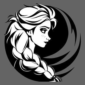 Elsa Svg, Elsa Frozen Svg, Princess Svg, Frozen Elsa Svg, Cute Elsa ...