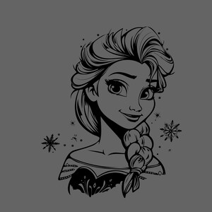 Elsa Svg, Elsa Frozen Svg, Elsa Frozen Png, Frozen Elsa Svg, Cute Elsa ...