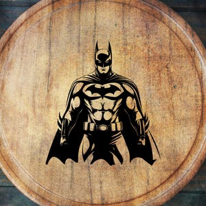Bat Hero Svg Bat Hero Silhouette SVG and PNG Bold Superhero Design ...