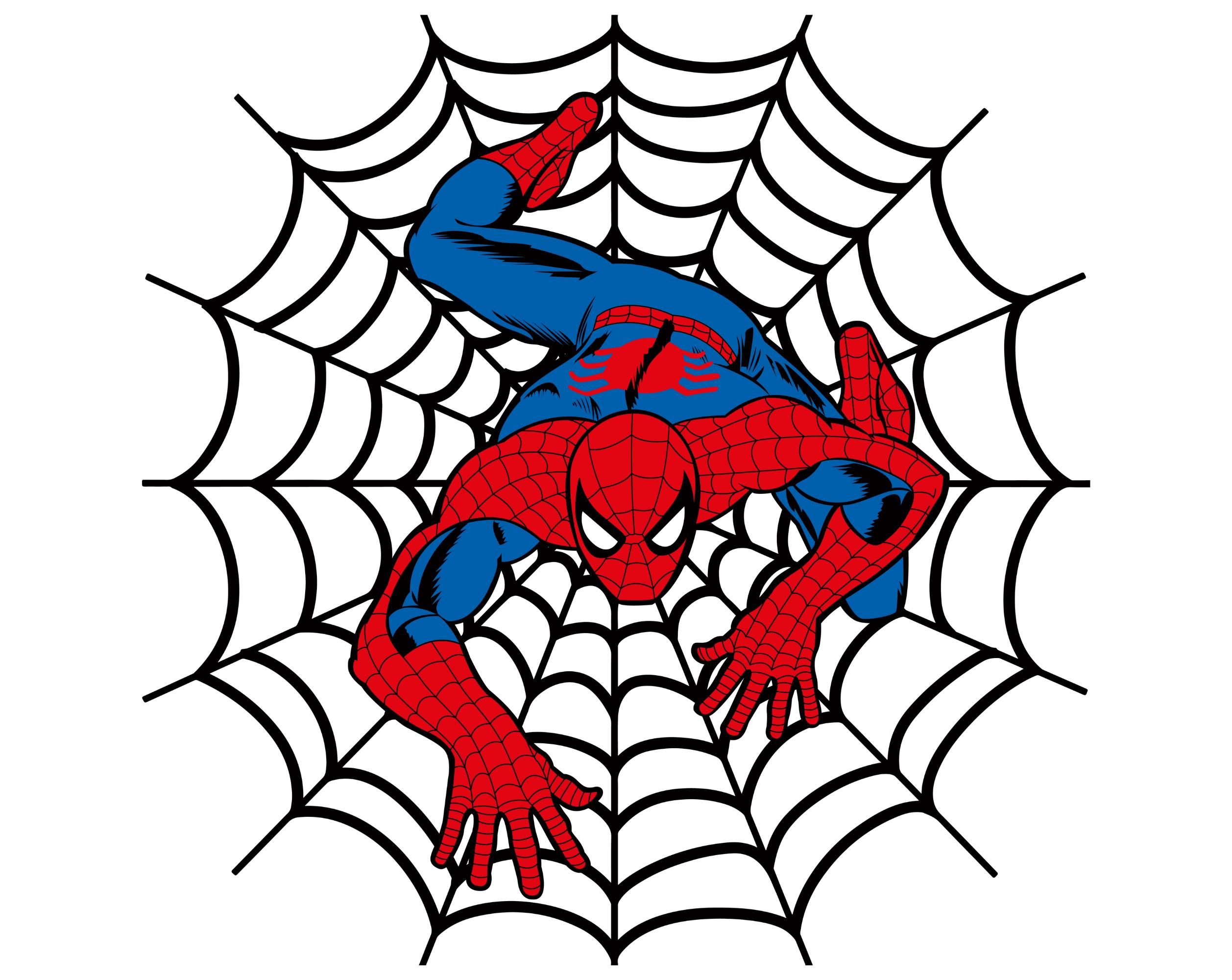 Spiderman Svg, Spiderman Png, Spiderman Clipart, Superhero Clipart ...