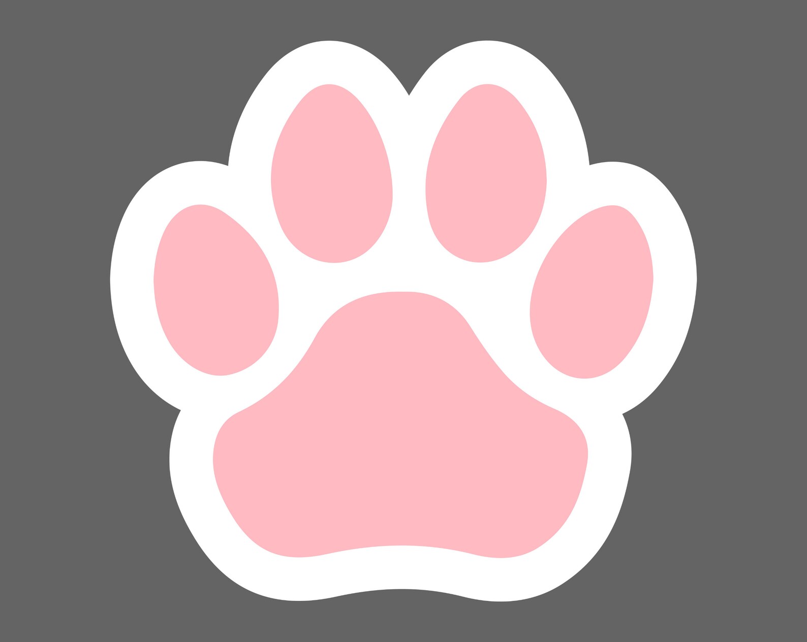 Dog Paw Svg, Puppy Paw Svg, Dog Paw Sticker Svg, Cute Dog Paw Svg ...