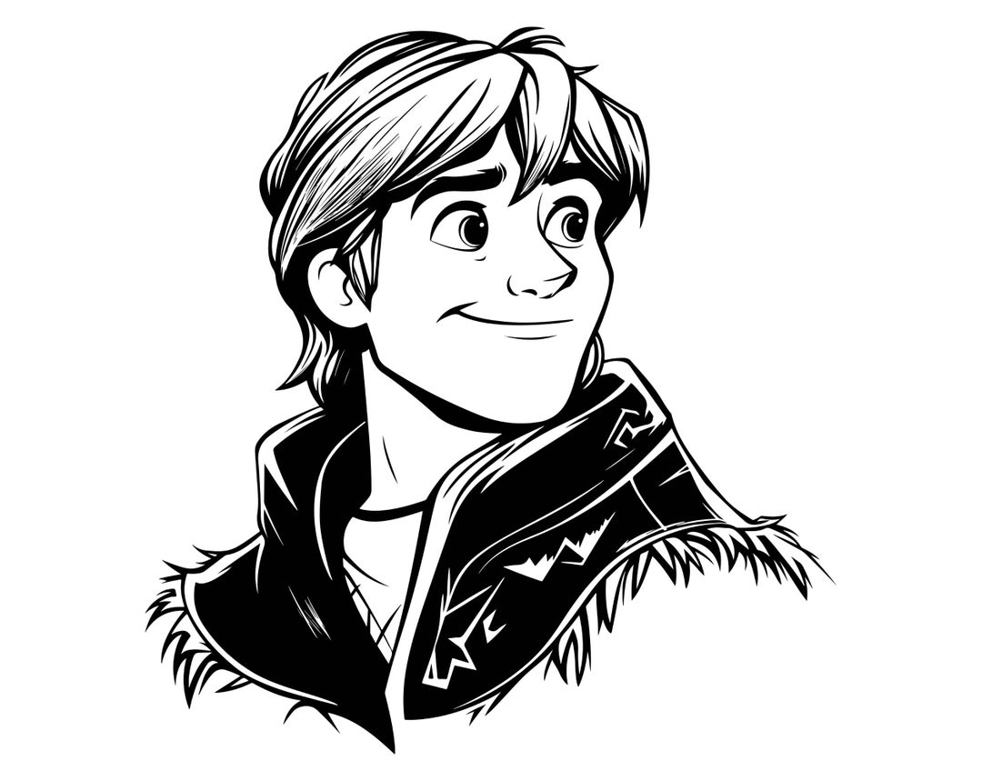 Kristoff Svg, Kristoff Frozen Svg, Frozen Kristoff Svg, Cute Kristoff ...