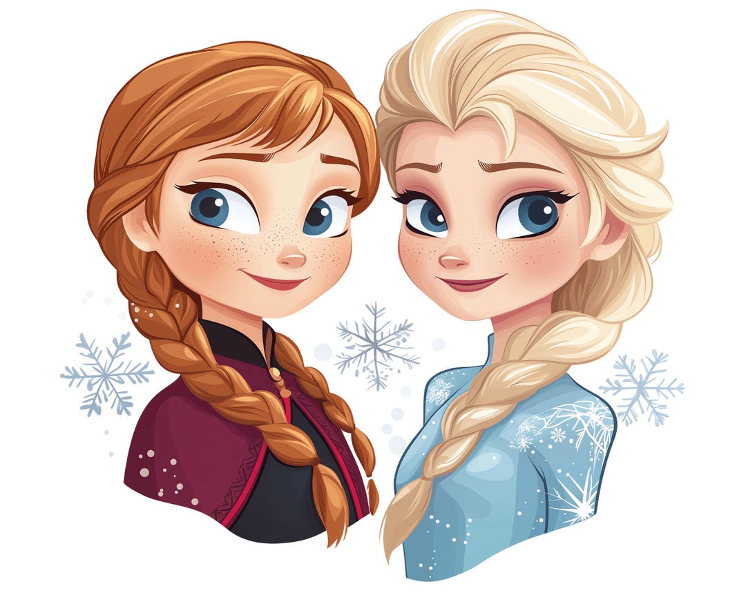 Elsa Anna Png, Elsa and Anna Clipart, Frozen Sisters Png, Frozen Png ...