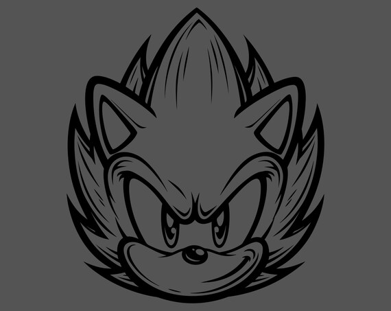 Sonic Hoofd Icoon 𝐒𝐎𝐍𝐈𝐂 ⇆ 🦔