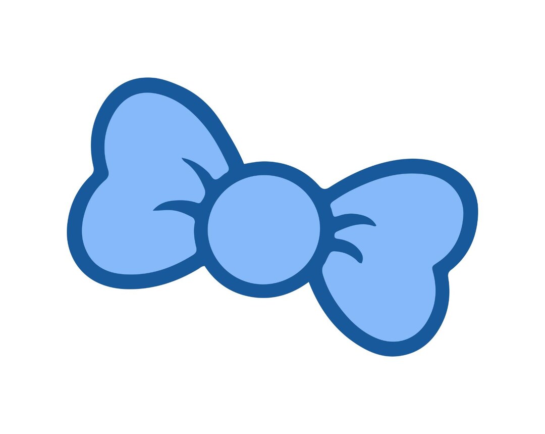 Cute Cat Bow Svg, Layered Kitty Bow Svg, Blue Bow Svg, Cute Bow Svg ...