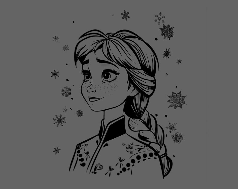 Anna Svg, Anna Png, Frozen Anna Svg, Frozen Anna Png, Frozen Anna ...