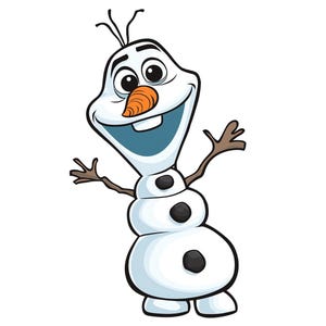 Olaf Png, Cartoon Style Olaf Clipart, Frozen Olaf Png, Frozen Clipart ...