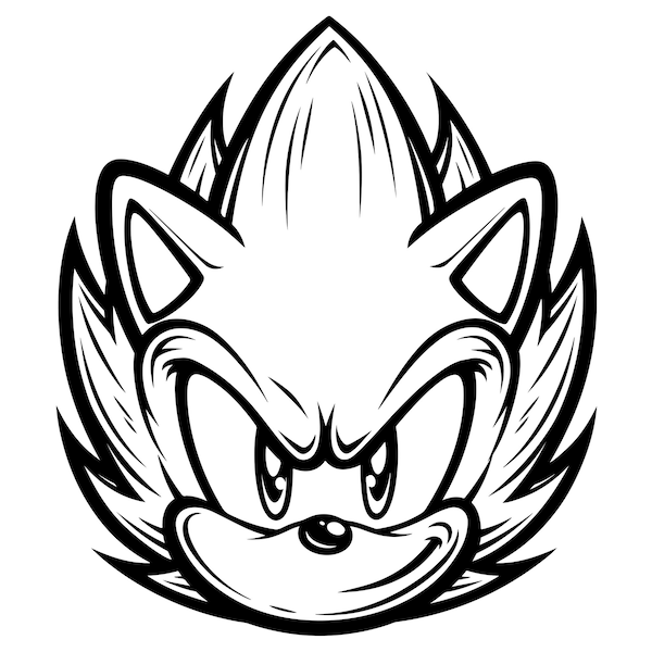 Sonic.svg Cricut - Etsy