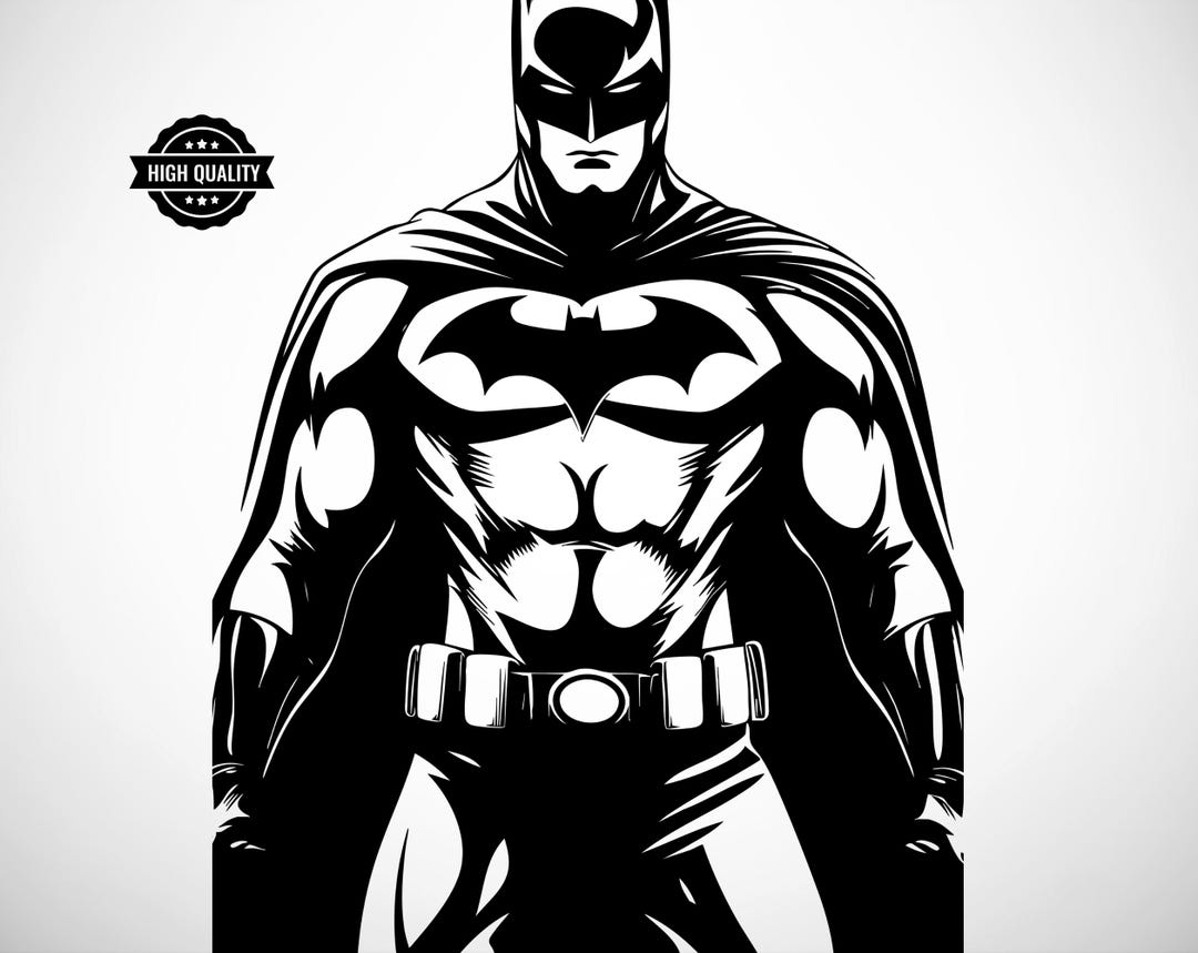 Bat Hero Svg Bat Hero Silhouette SVG and PNG Bold Superhero Design ...