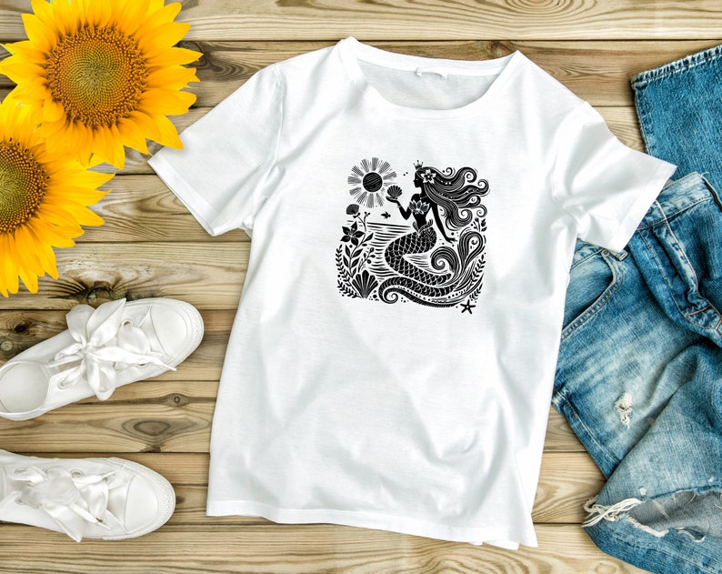 Mermaid Beach Svg, Mermaid Svg, Beach Svg, SVG Files for Cricut ...