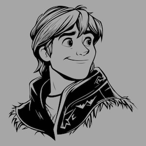 Kristoff Svg, Kristoff Frozen Svg, Frozen Kristoff Svg, Cute Kristoff ...