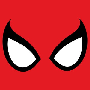 Spiderman Svg, Spiderman Eyes Svg, Layered Spiderman Eyes Svg ...