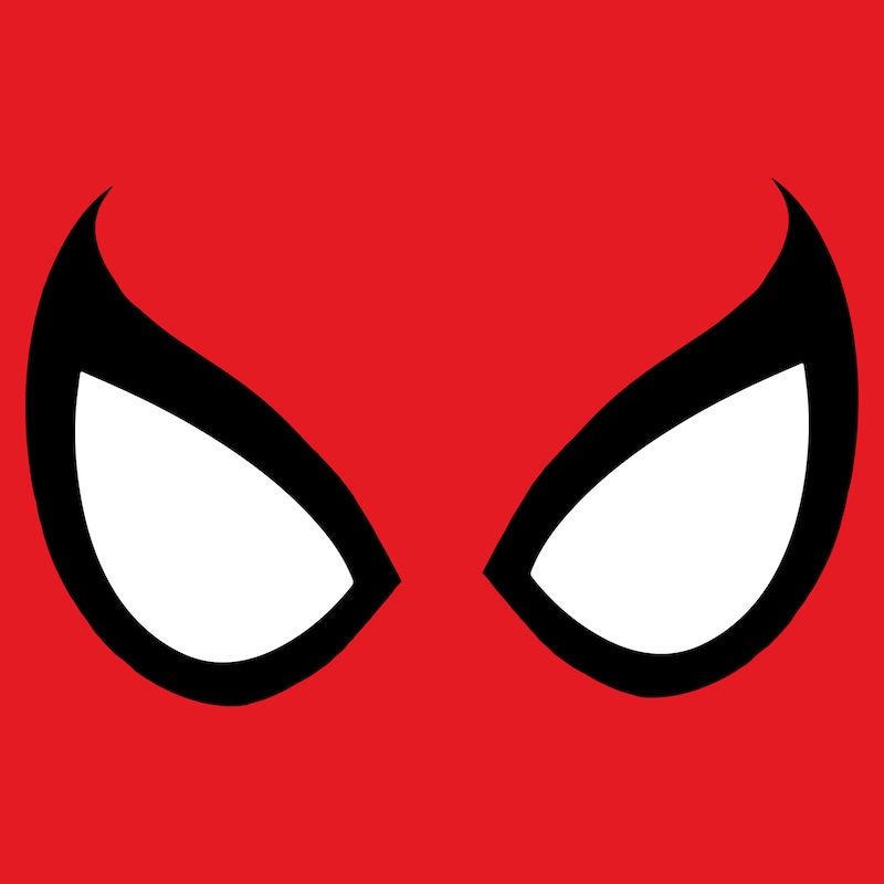 Spiderman Eyes Print - Etsy
