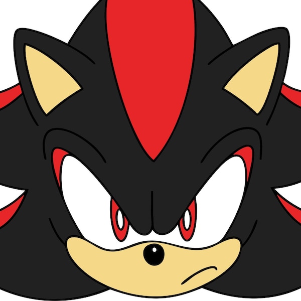 Shadow the Hedgehog - Etsy