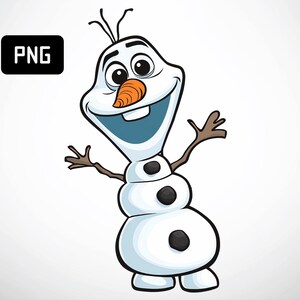 Olaf Png, Cartoon Style Olaf Clipart, Frozen Olaf Png, Frozen Clipart ...