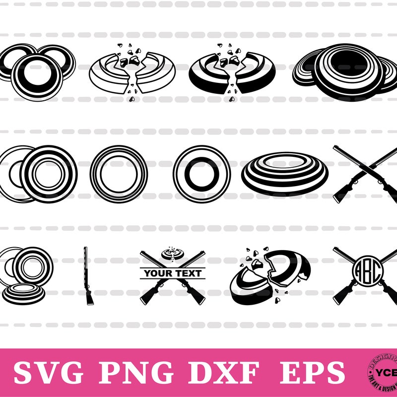 Trap Shooting Svg - Etsy
